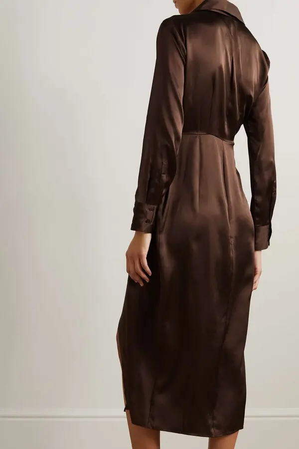 lyon silk dress Alessandra Lyon Silk Twill Dress Lolly
