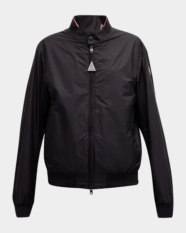 Moncler Reppe Nylon Zip Jacket - Black | Editorialist