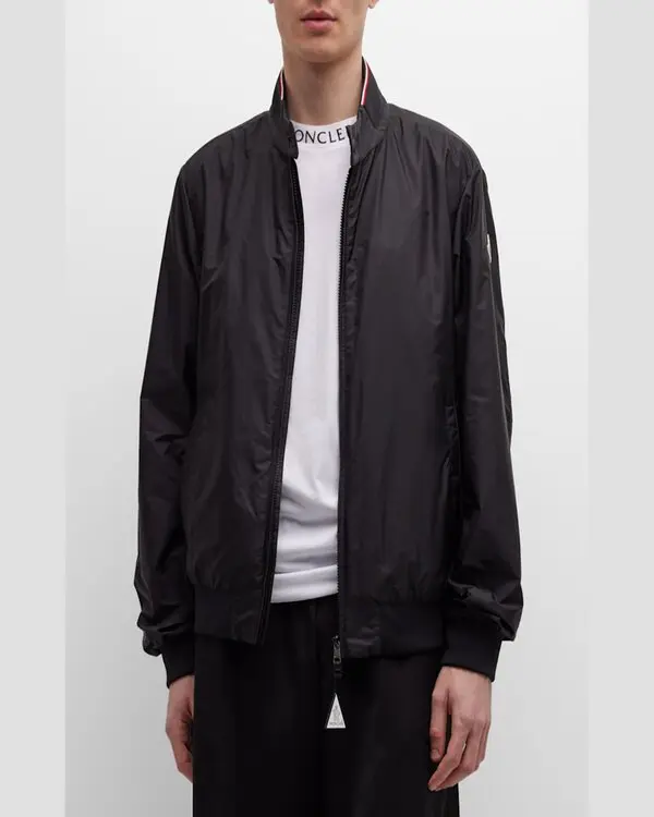 Moncler Reppe Nylon Zip Jacket - Black | Editorialist