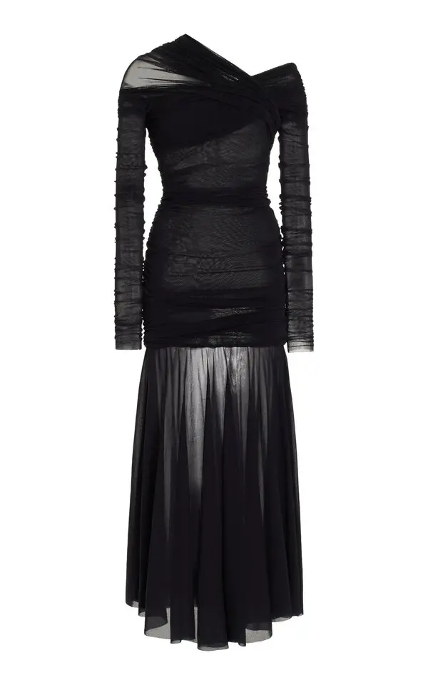 philosophy di lorenzo serafini asymmetrical tulle dress Baby Annabell Happy Birthday Dress Outfit 43Cm