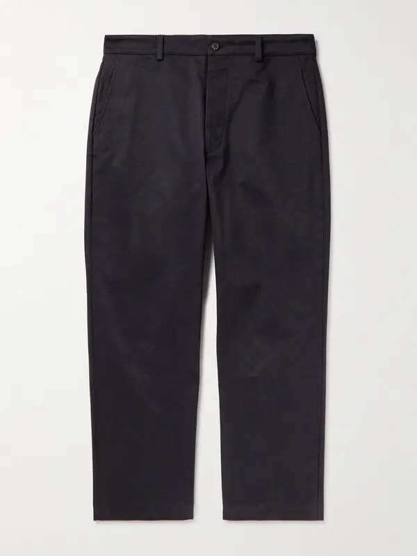 GHIAIA Straight-leg Cotton Chinos