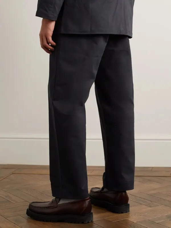 GHIAIA Straight-leg Cotton Chinos