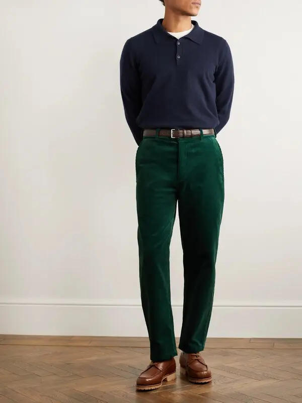 GHIAIA Cashmere Polo Shirt