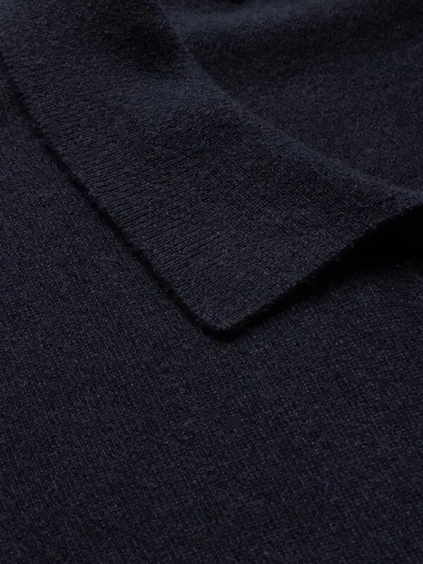 GHIAIA Cashmere Polo Shirt