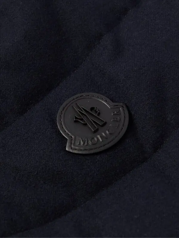Moncler Mirmandix Slim-fit Quilted Felt Down Jacket