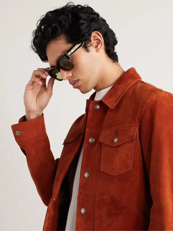 Jacques Marie Mage Umit Benan Caan D-Frame Acetate Sunglasses