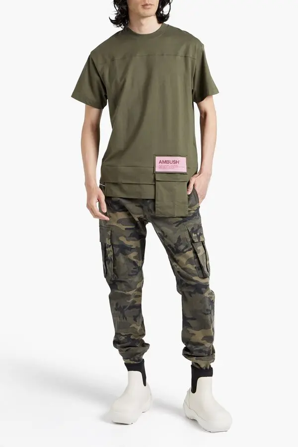 AMBUSH Tomek Printed Cottonjersey Tshirt