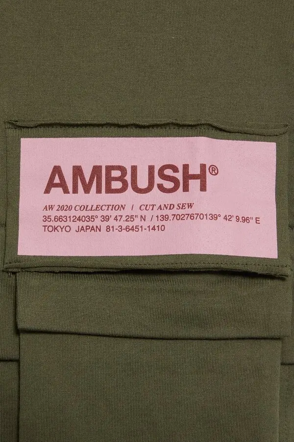 AMBUSH Tomek Printed Cottonjersey Tshirt