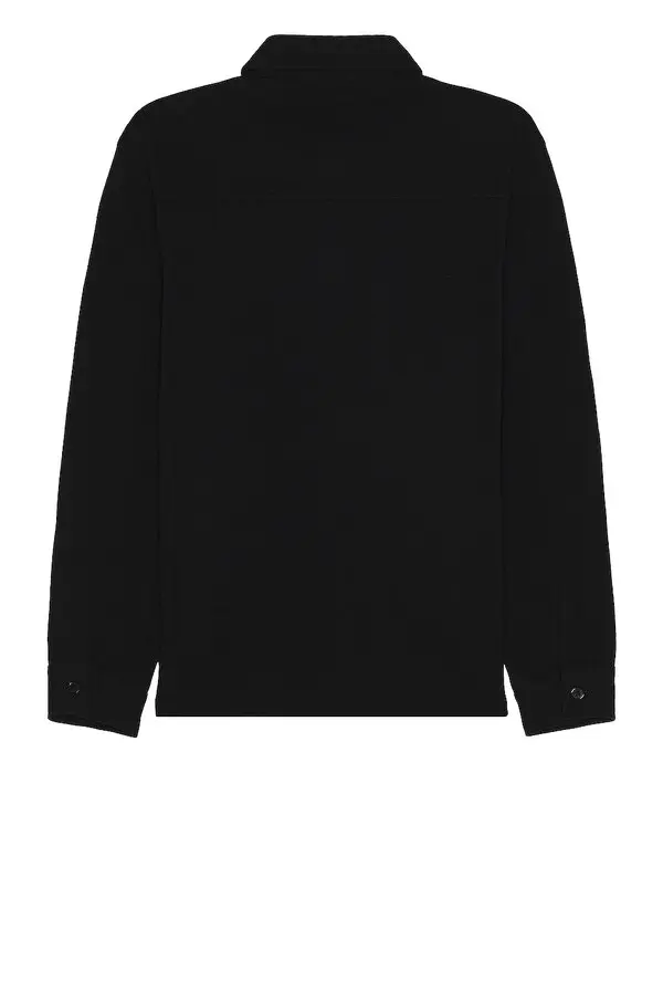Saint Laurent Oversize Chemise In Black