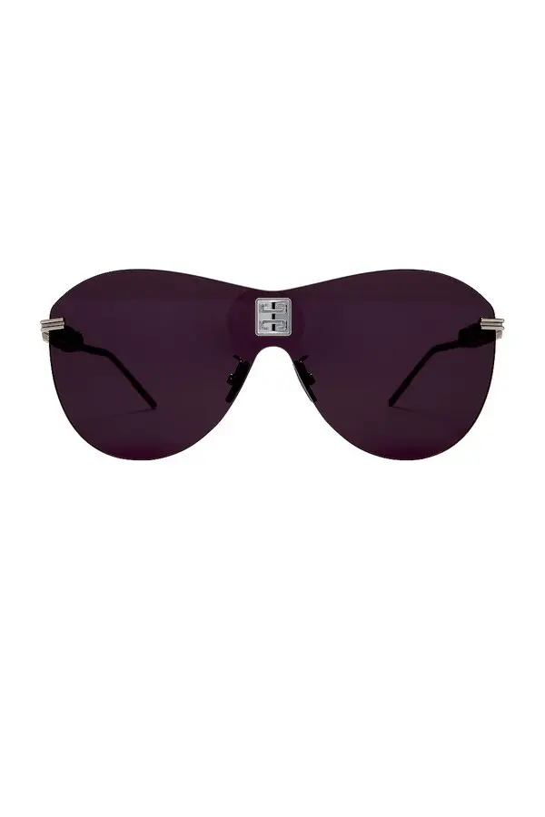 Givenchy Aviator Sunglasses - Palladium & Crystal