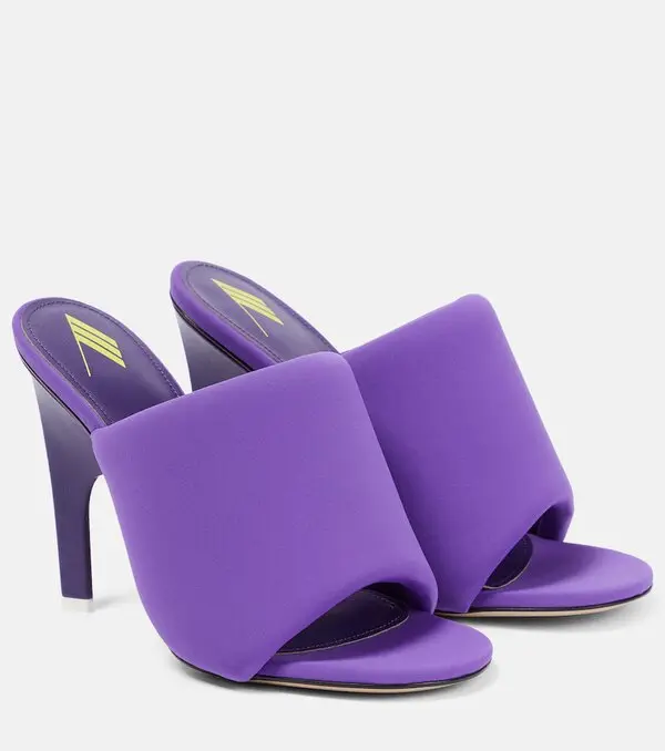 Attico Rem Mules - Purple