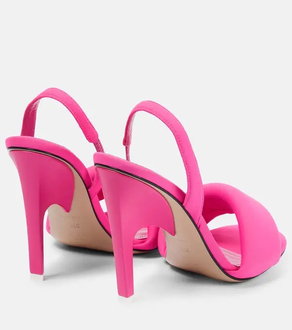 Attico Rem Slingback Sandals - Pink
