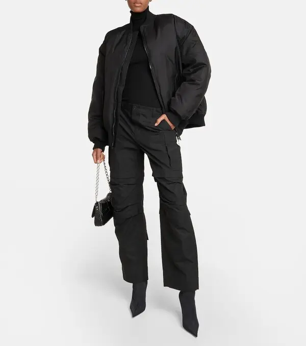 Wardrobe.NYC Reversible Down Bomber Jacket