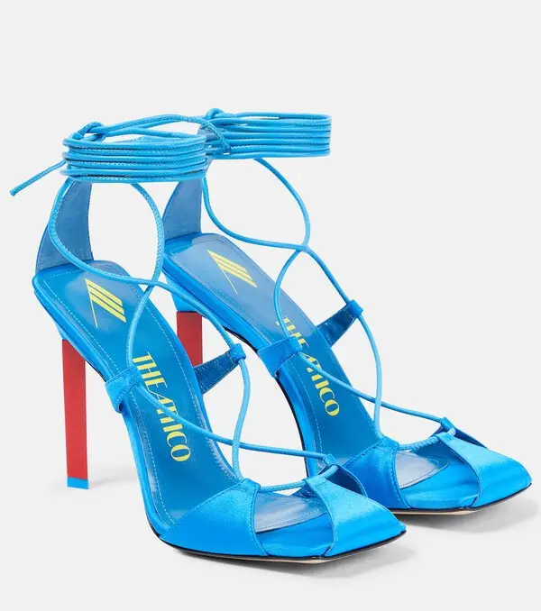 Attico Adele Lace-up Sandals