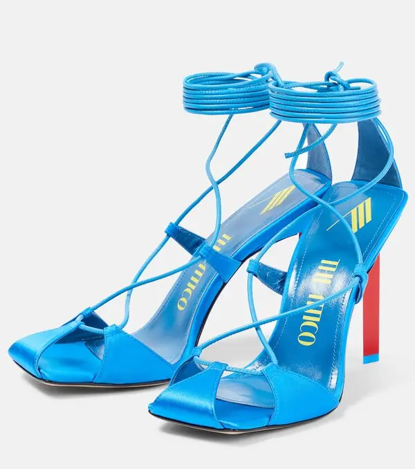 Attico Adele Lace-up Sandals