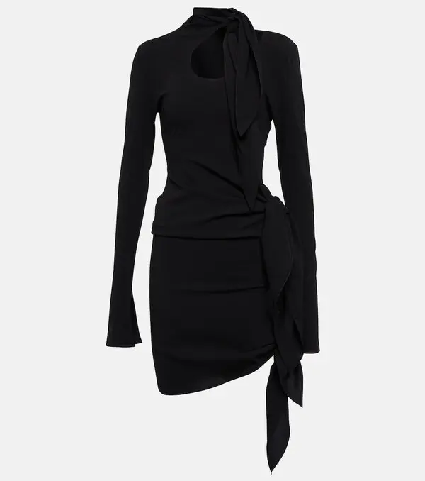PETAR PETROV Asymmetric Minidress - Black