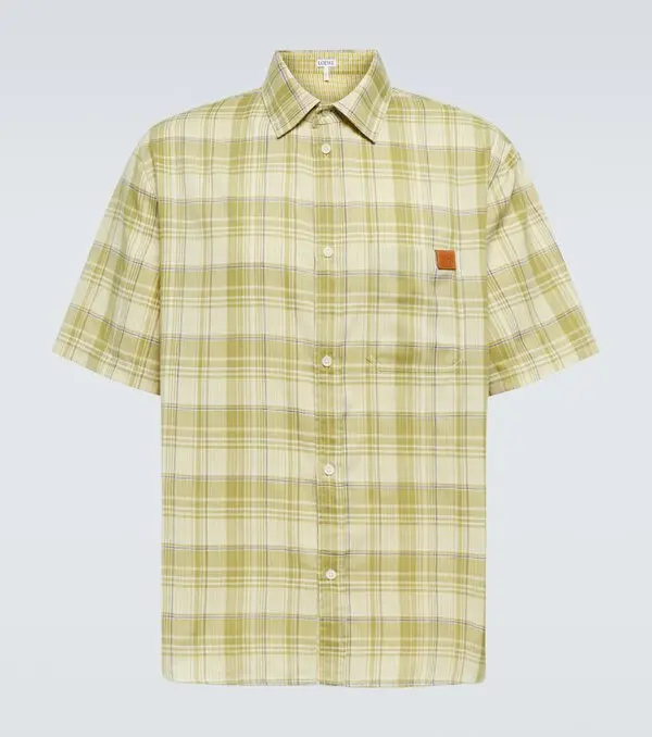 Loewe Checked Gauze Shirt