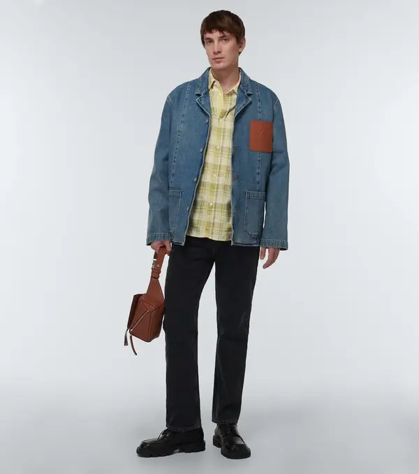 Loewe Checked Gauze Shirt