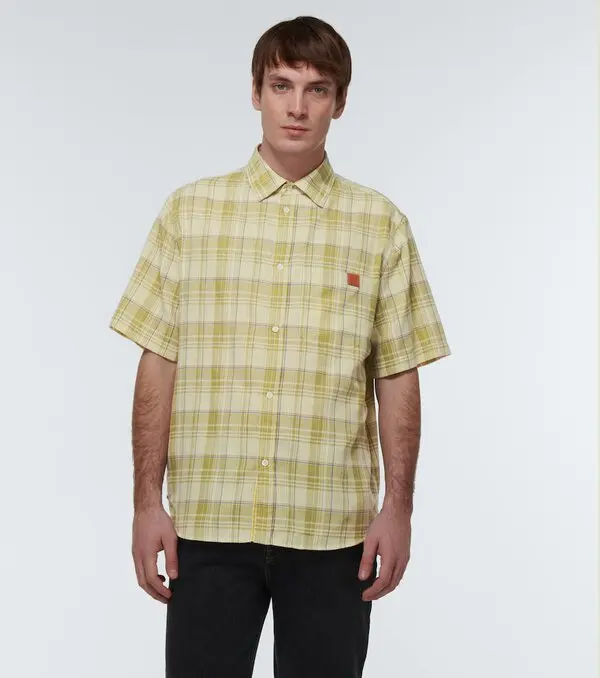 Loewe Checked Gauze Shirt