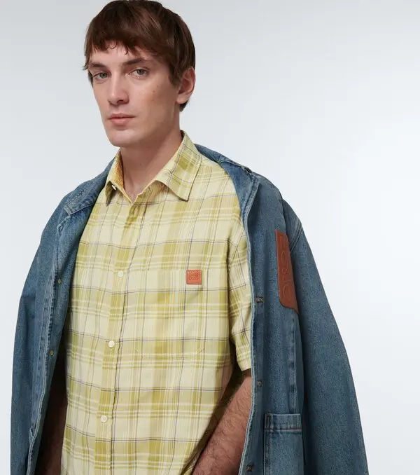 Loewe Checked Gauze Shirt