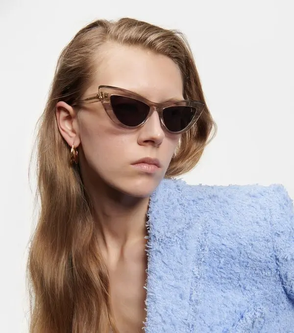 Balmain Jolie Cat Eye Sunglasses Balmain Jolie Women Black Cat Eye Sunglasses – Otticanet main image 2