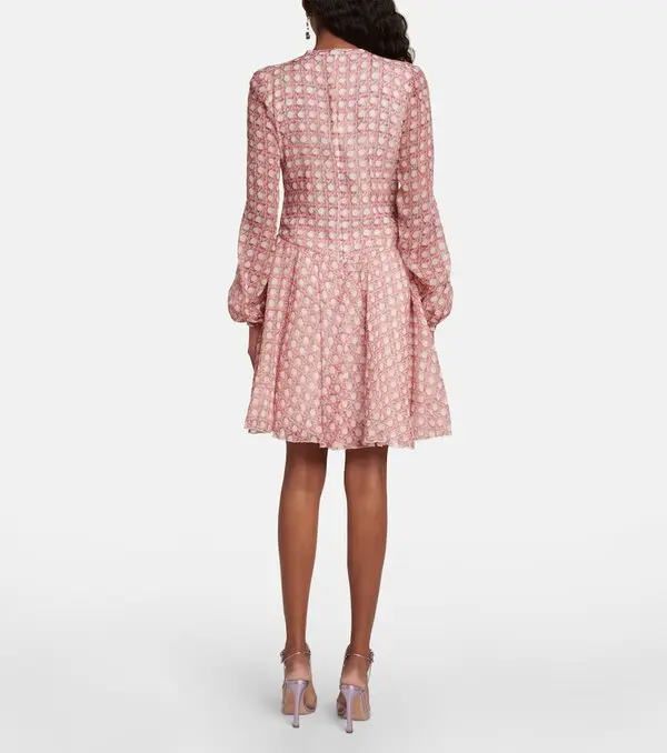Giambattista Valli Silk Georgette Minidress