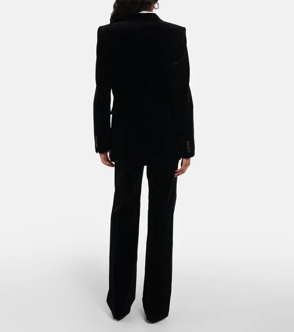 NILI LOTAN Valentine Velvet Blazer