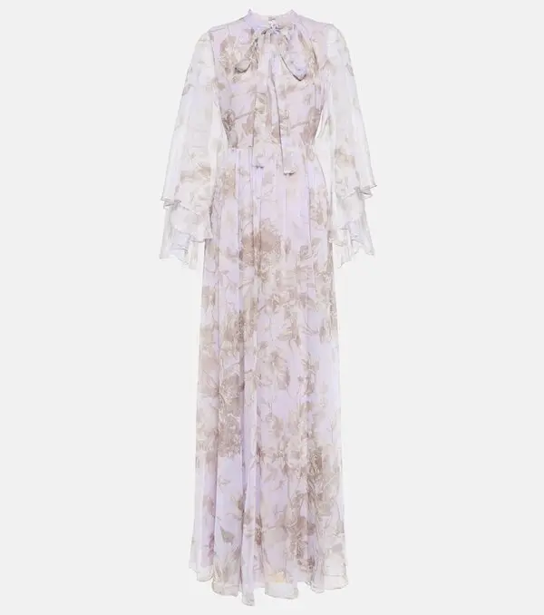 Erdem Chiara Printed Gown