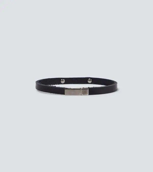 Saint Laurent Leather Bracelet