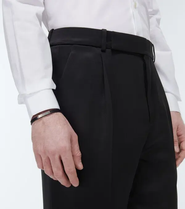 Saint Laurent Leather Bracelet