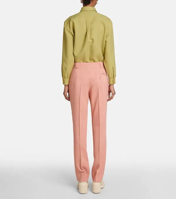 BLAZÉ MILANO Percheron High-rise Trousers - Pink