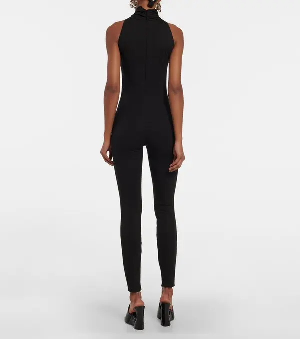 Alaïa Halterneck Crêpe Jumpsuit