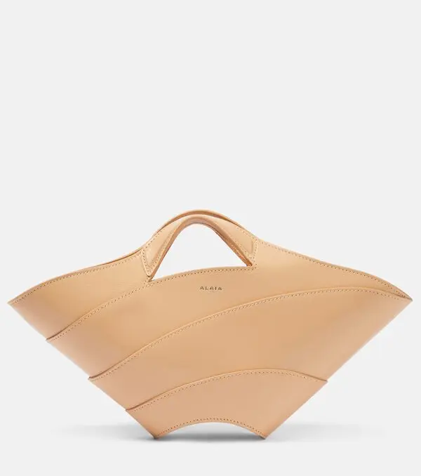 Alaïa Khaima Small Leather Tote