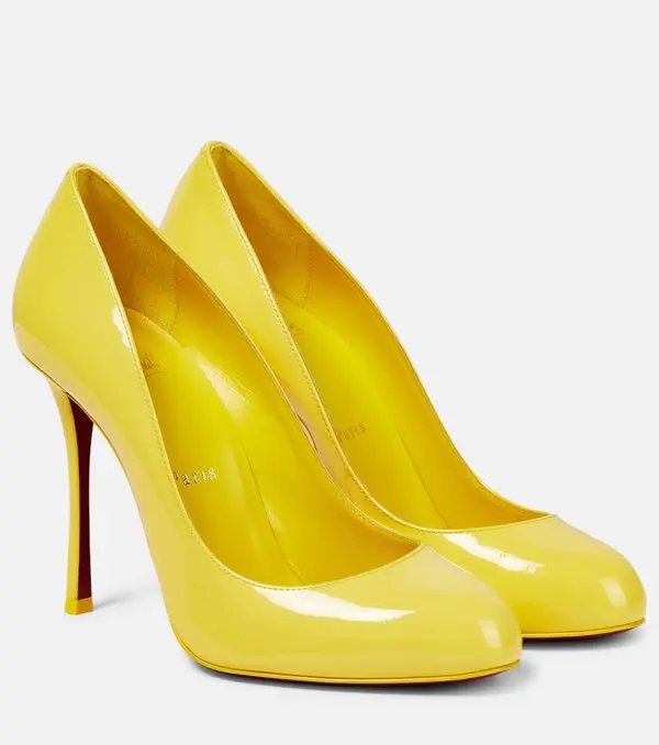 CHRISTIAN LOUBOUTIN Dolly Pumps - Yellow