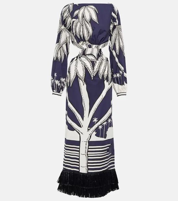 johanna ortiz blue and white dress Reinventing Halter Dress