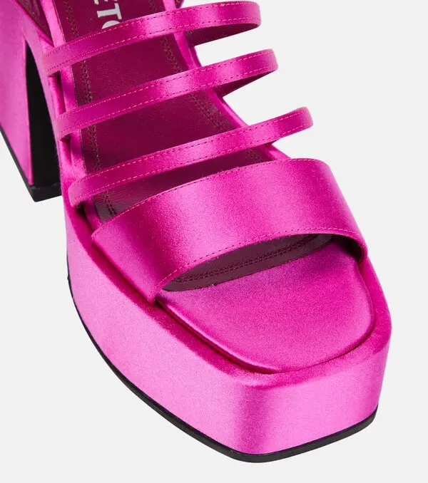 NODALETO Bulla Chibi Platform Sandals - Pink