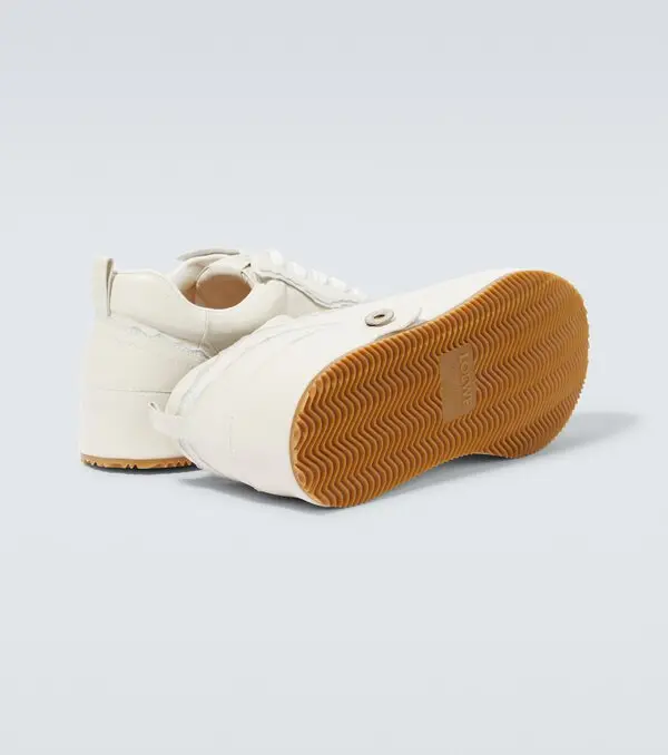 Loewe Deconstructed Leather Sneakers