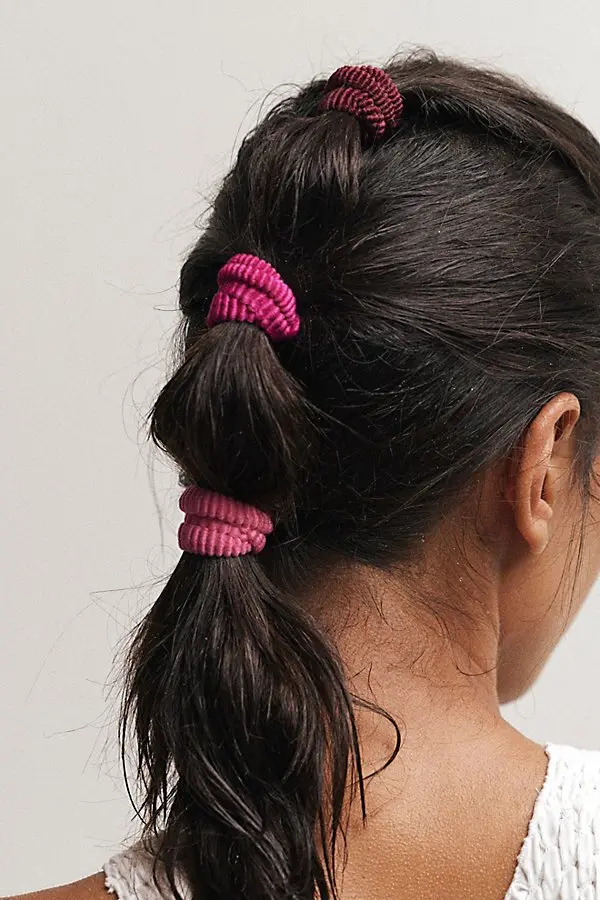 KAXI CO. Hair Ties - Pink Combo