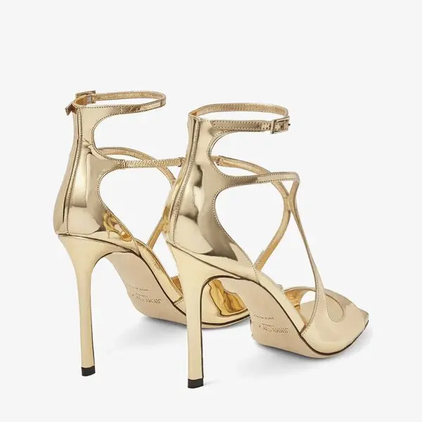 JIMMY CHOO Azia 110 Sandals - Silver