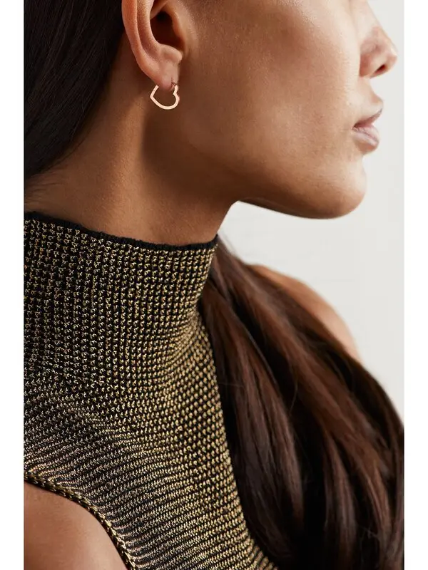 REPOSSI Antifer Heart Small Single Earring - Gold