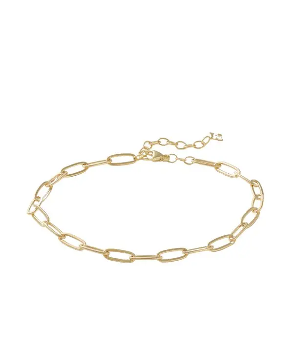 Mateo Paperclip Chain 14-karat Bracelet - Gold