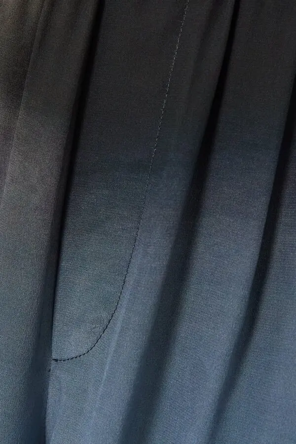 Gauchère Pleated Ombré Woven Pants