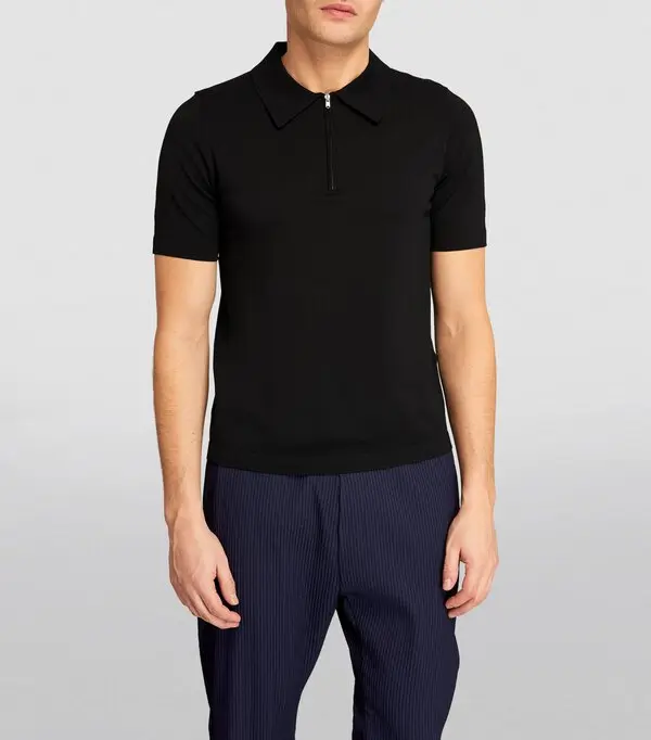 Sandro Half-zip Polo Shirt