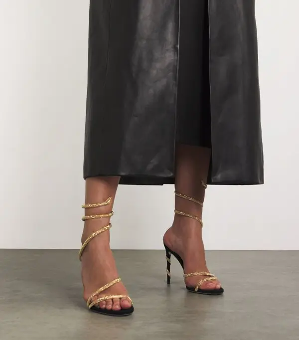 Rene Caovilla Embellished Margot Sandals