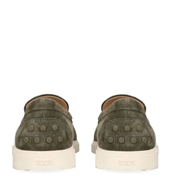 TOD'S Suede Ibridro Loafers
