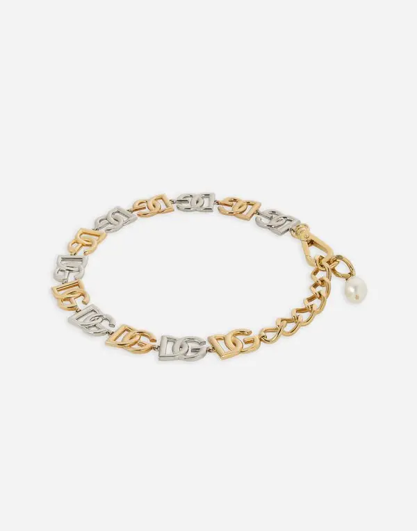 Dolce & Gabbana Dg Logo Necklace - Multicolor