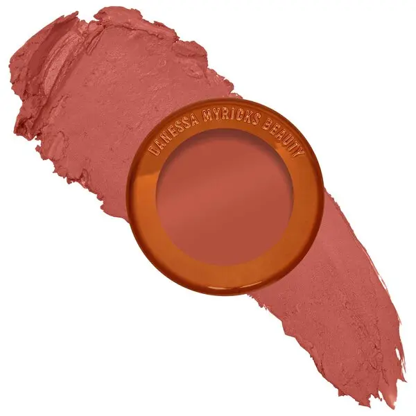 DANESSA MYRICKS BEAUTY Yummy Skin Blurring Balm Powder Flushed Matte Color For Cheek & Lip - Rosé N Brunch