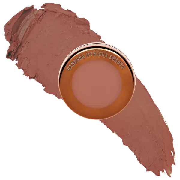 DANESSA MYRICKS BEAUTY Yummy Skin Blurring Balm Powder Flushed Matte Color For Cheek & Lip - Spiced Latte