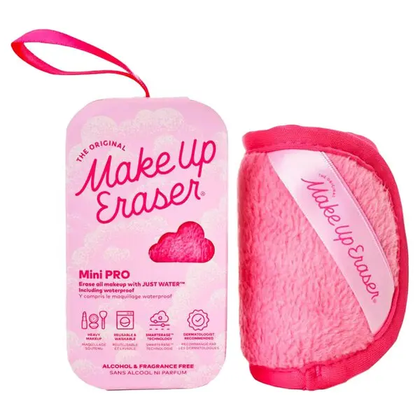 THE ORIGINAL MAKEUP ERASER Mini Makeup Eraser Pro Pink Reusable Makeup Remover - One-color