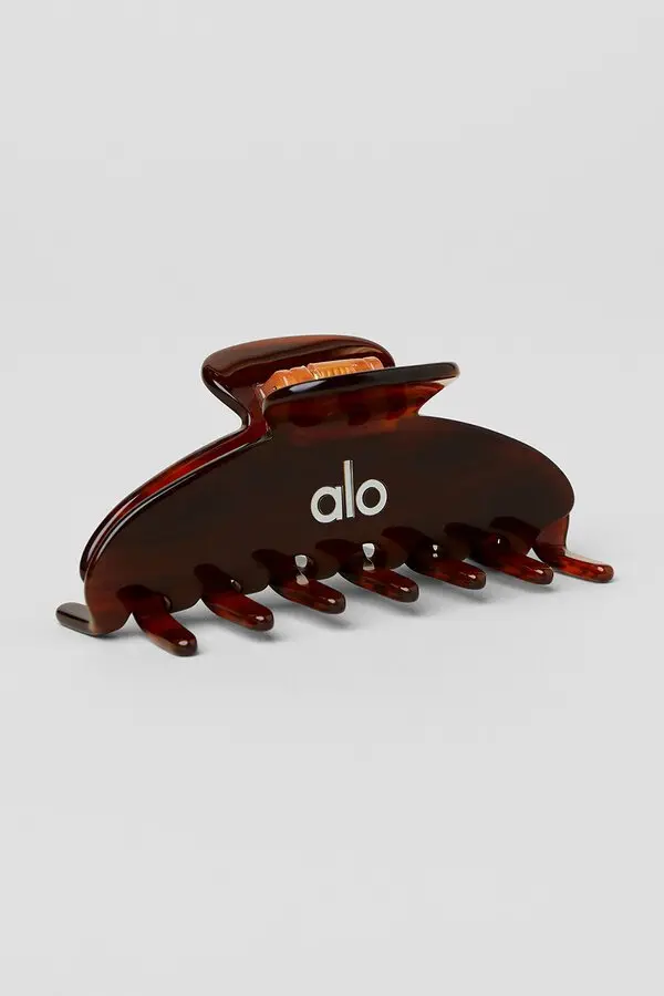Alo Yoga 90's Claw Clip - Brown Tortoise